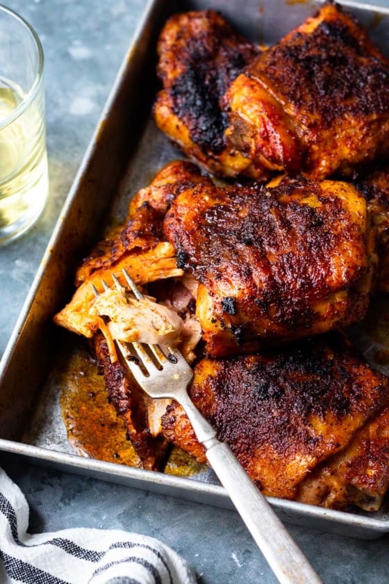 Smoked Chicken Thighs Modern Farmhouse Eats