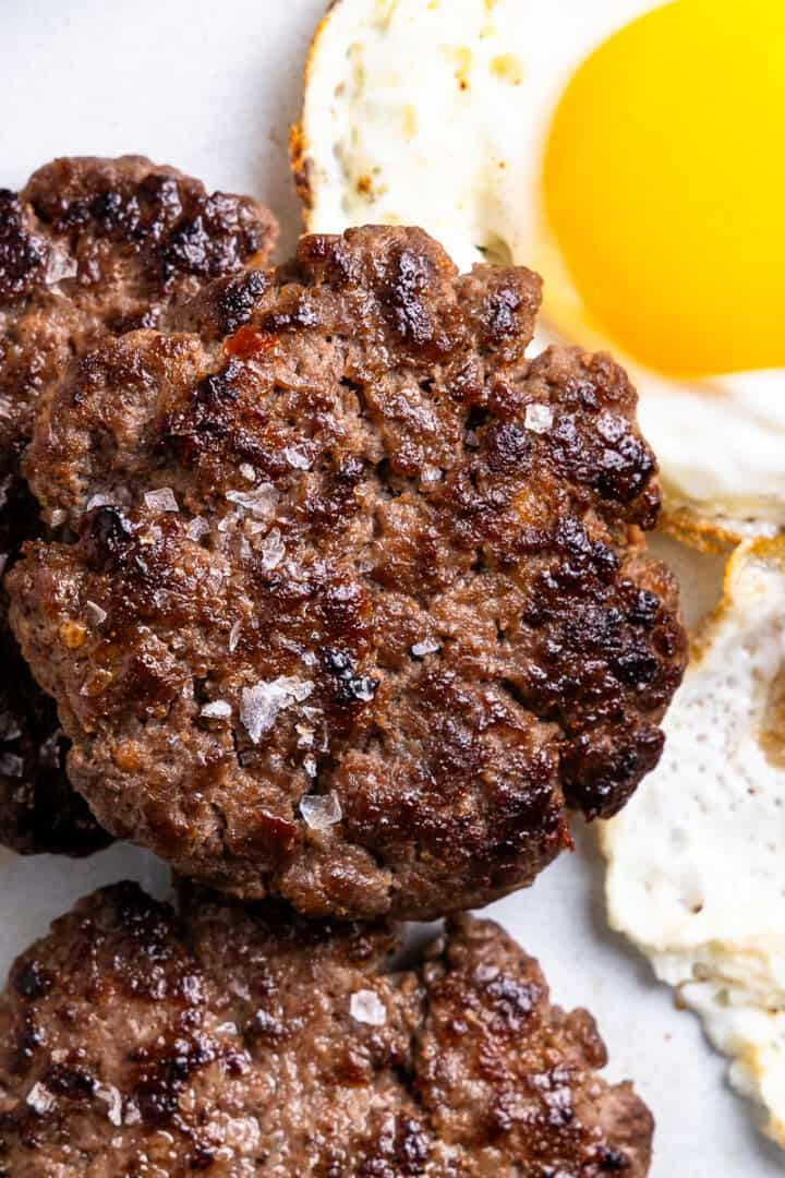 Maple Sage Venison Breakfast Sausage - Modern Farmhouse Eats