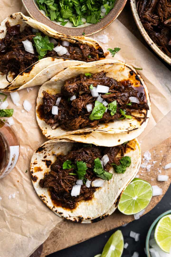 Venison Barbacoa (Mexican Shredded Venison) - Modern Farmhouse Eats