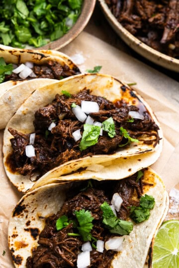 Venison Barbacoa (Mexican Shredded Venison) - Modern Farmhouse Eats
